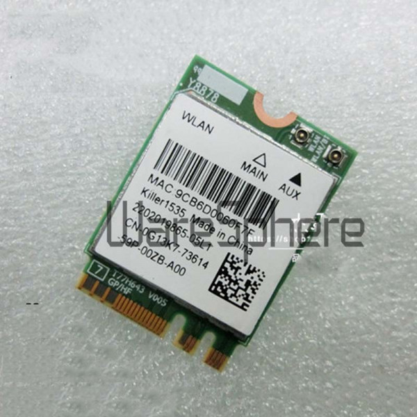 NEW 802.11AC 867Mbps WiFi Wireless Bluetooth 4.1 Card for Dell Killer ... NEW 802.11AC 867Mbps WiFi Wireless Bluetooth 4.1 Card for Dell Killer ...
