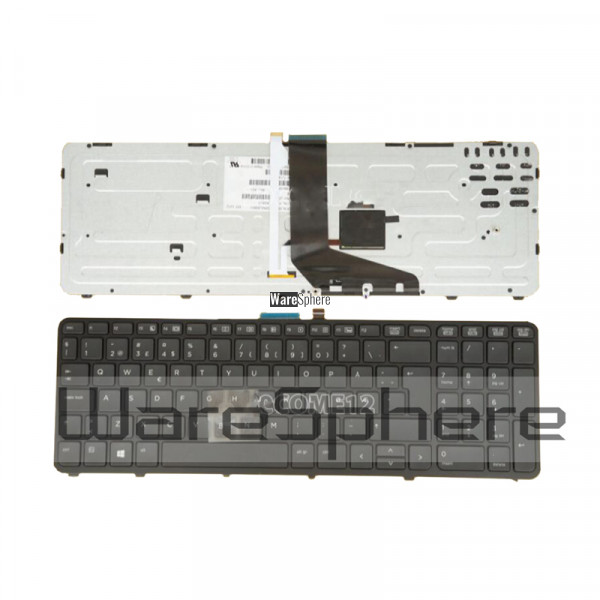 Norwegian Mouse Pointer Backlit Keyboard For HP ZBOOK 15 17 SPS 733688 091