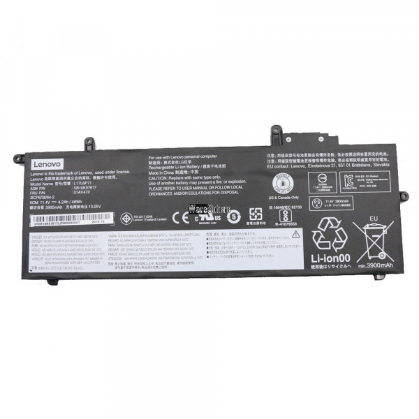 11.46V 48Wh 4190mAh Laptop Battery for Lenovo ThinkPad X280 A285 ...