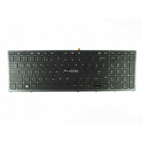 Backlit Keyboard for HP Zbook 15 G3 17 G3 848311-001 US