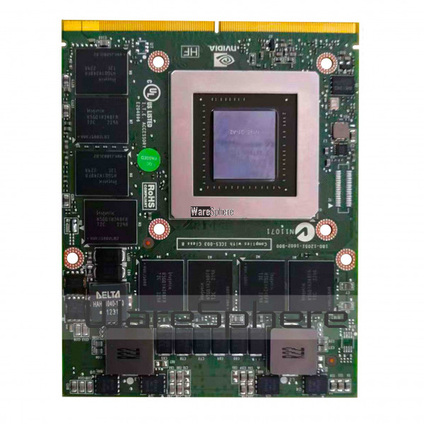 Nvidia Quadro K3000M 2GB GDDR5 MXM 3.0 Mobile GPU Laptop Video Graphics ...