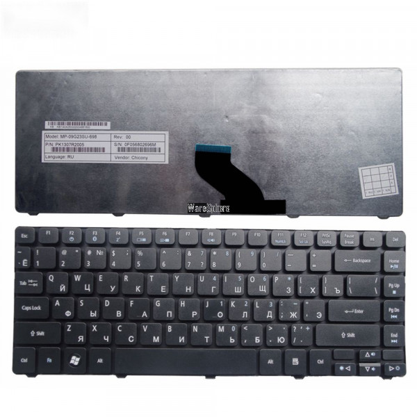 russian laptop keyboard for Acer Aspire 4733Z 4735 4736G 4535g 4736Z ...