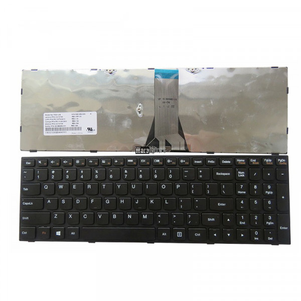 US Keyboard for Lenovo Ideapad 300-15 300-15ibr 300-15isk 300-17ISK 300 ...