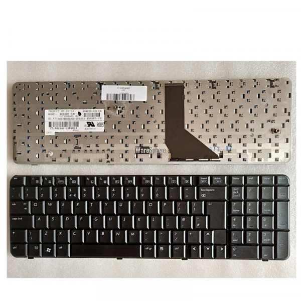 NEW UK keyboard for HP Compaq 6820 6820S V071326AK1 454220-031 Laptop ...