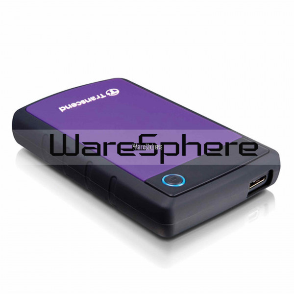 Transcend 1TB StoreJet 25H3 External Hard Drive Purple