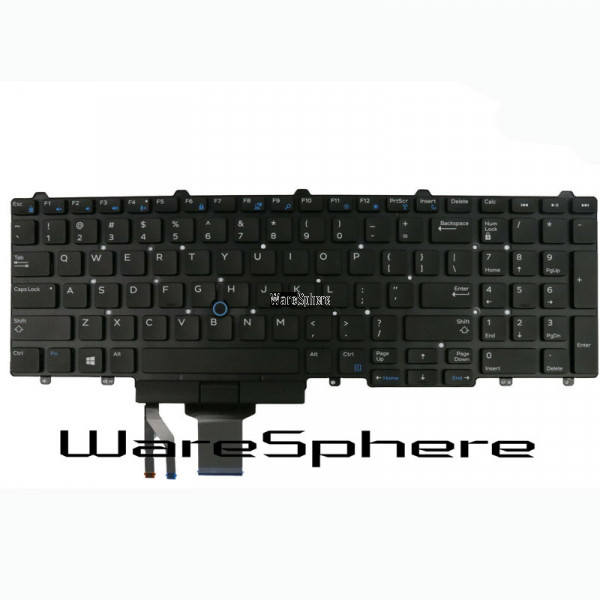 Keyboard for Dell Latitude 5580 No Backlit US