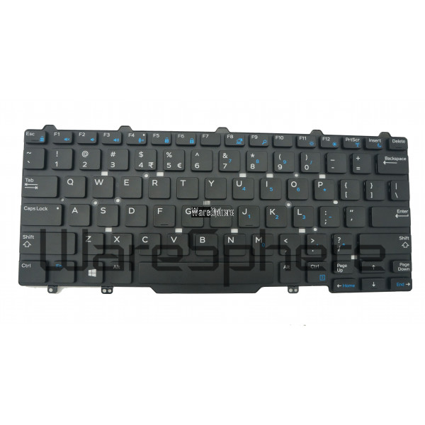 Keyboard for DELL Latitude 14 5000 E5450 E5470 00M14 Black US
