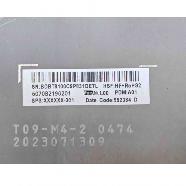 LCD Back Cover for HP EliteBook 845 G9 N09019-001 6070B2190201 Silver