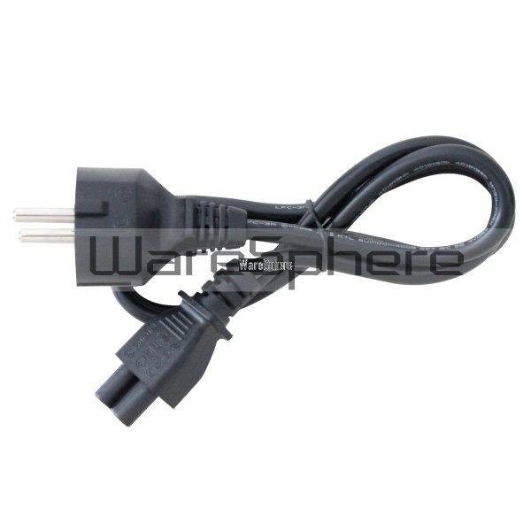 Power Cord for Dell Laptop H718C Europe 250V 2-PIN Plug 0.8m 2.6ft