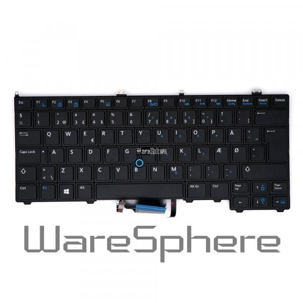 Backlit Keyboard for Dell Latitude E7240 E7440 07DH5T 7DH5T Danisk