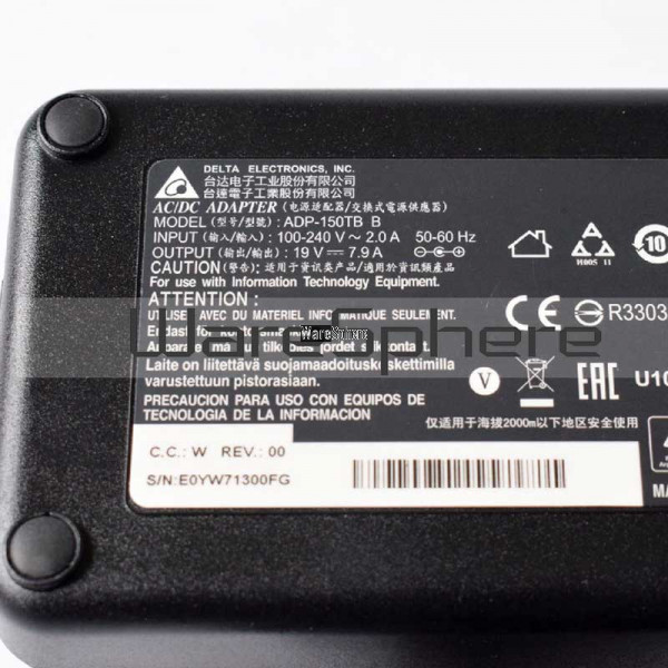 Delta 150W 19V 7.9A Adapter for Delta 911-S3 G170S ADP-150TB B