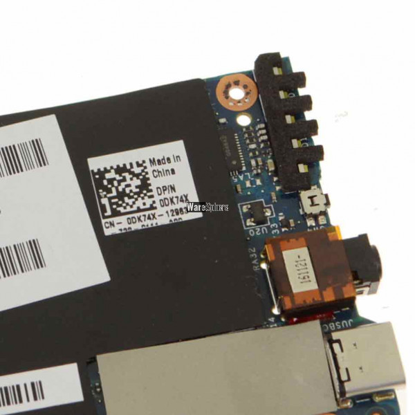 Motherboard System Board Intel i7-7Y75 1.3Ghz DK74X 0DK74X For Dell XPS ...