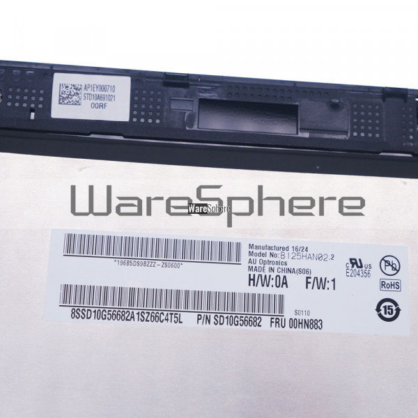 FHD 1920x1080 LCD Screen For Lenovo ThinkPad X260 00HN883 B125HAN02.2 ...