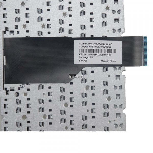 Laptop JPN Keyboard for Acer Travel Mate B113 V128202CJ3 PK130RO1B28 Black