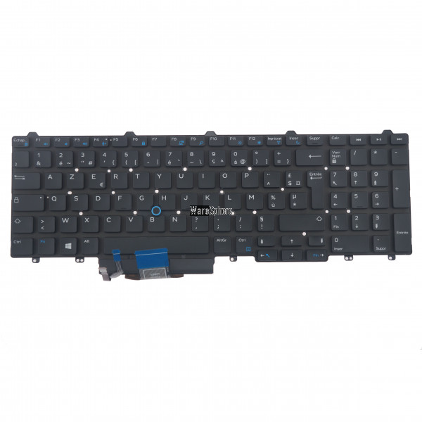 Keyboard for Dell Precision 17 7710 15 3510 7510 FR