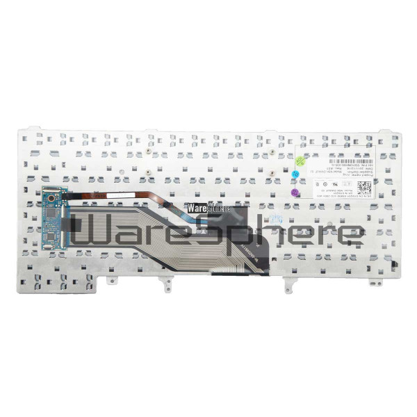 Backlit Keyboard for Dell Latitude E5420 E6220 E6420 7DG5Y Russian