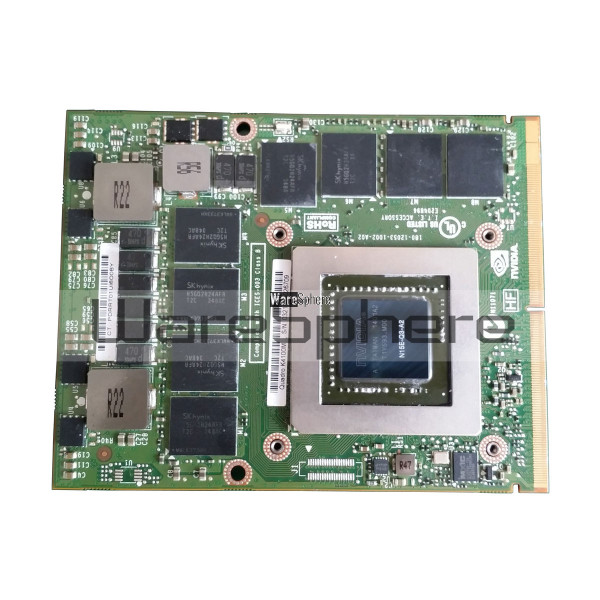 NVIDIA Quadro 6870M K4100M GPU 4GB GDDR5 MXM 3.0 Graphics Card N15E-Q3-A2