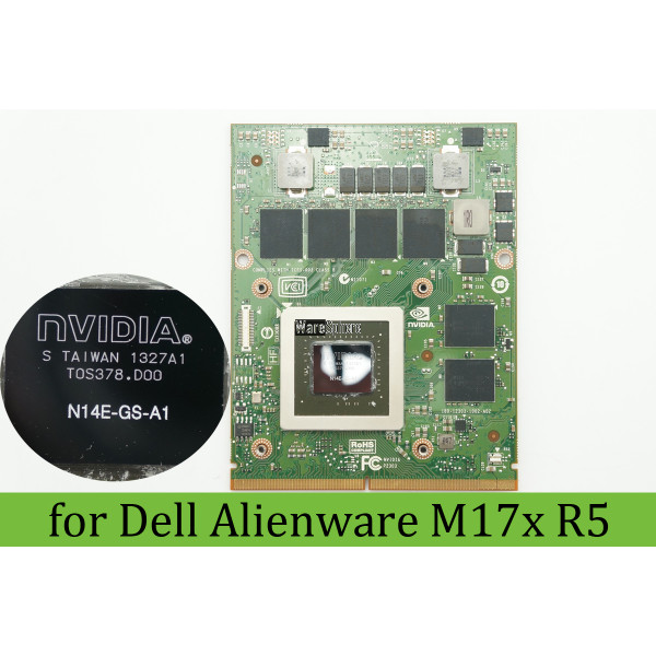 NVIDIA Quadro GTX 770M Graphics Card for Dell Alienware M17x R5 N14E-GS ...