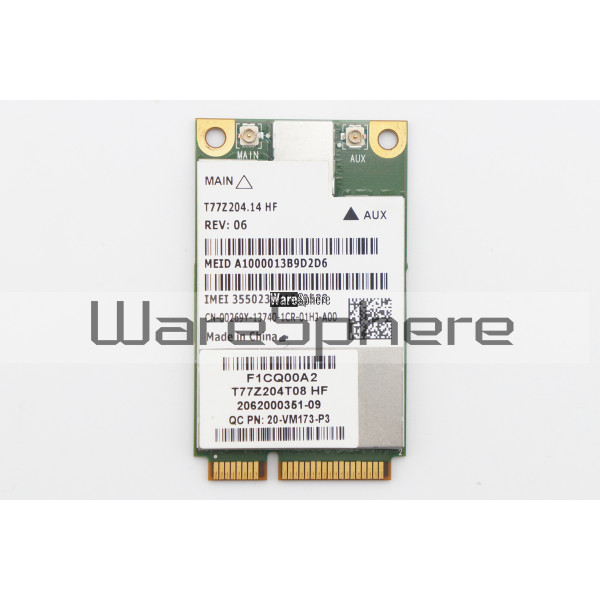Qualcomm Gobi 3000 3G WWAN Mini PCI-e Wireless Card For Dell DW5630 0269Y