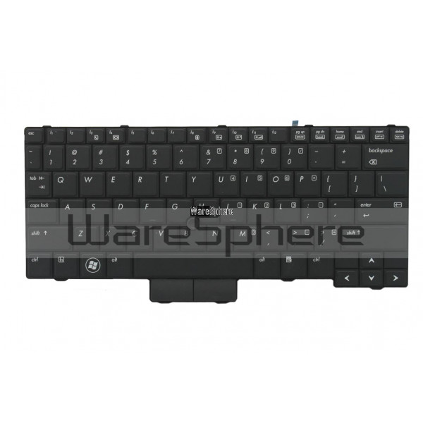 Keyboard Assembly for HP EliteBook 2540P 598790-001 US