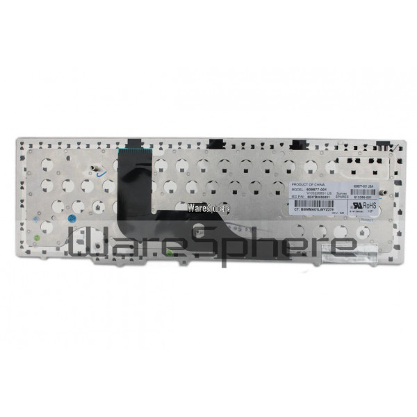 Keyboard for HP ProBook 6555B 609877-001 Black US V103226BS1