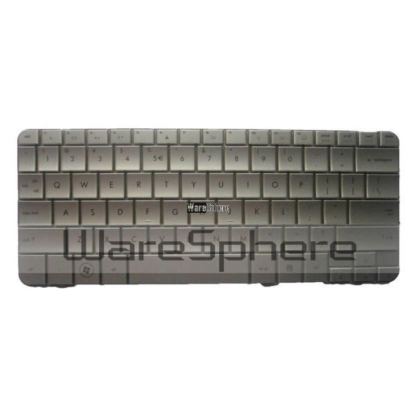 Keyboard for HP Mini 310 311 580954-001 Silver