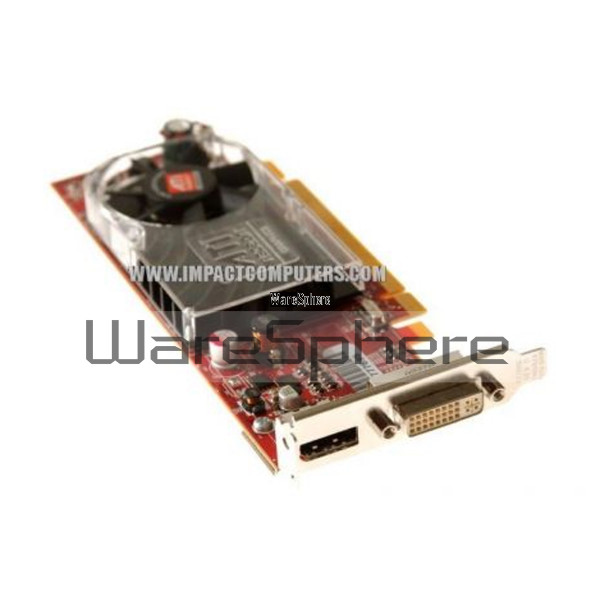 ATI Radeon HD3470 PCI-e x16 Low profile RV620 DisplayPort for HP 256MB ...