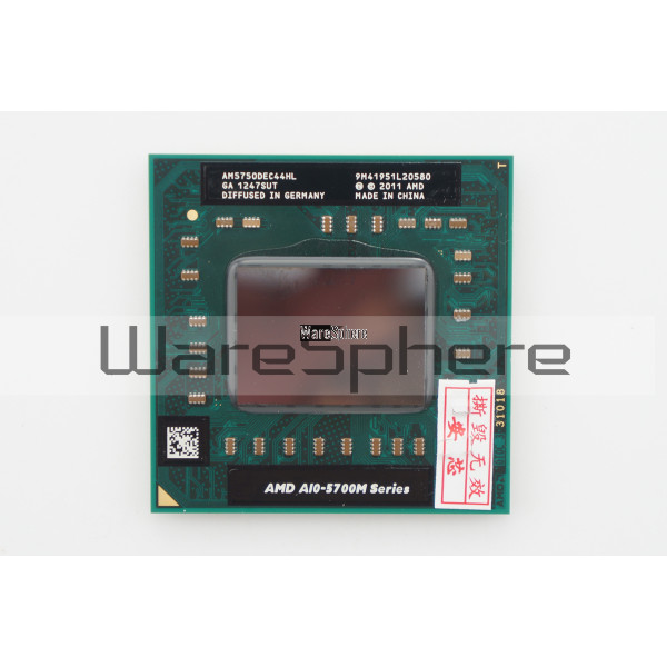 AMD A10-5700M Series CPU processor Assembly AM5750DEC44HL 9M41951L20580