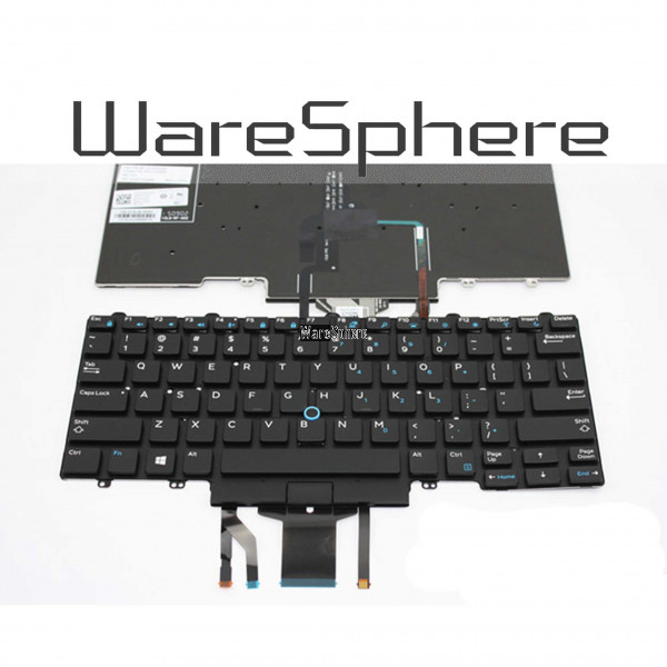 Backlit Keyboard For Dell Latitude 7480 5488 7490 5480 5490 E7480 E7490 ...