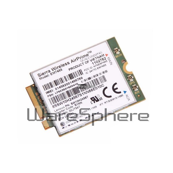 Sierra Wireless EM7455 LTE FDD UMTS HSPA 4G WWAN Card Module for Lenovo ...