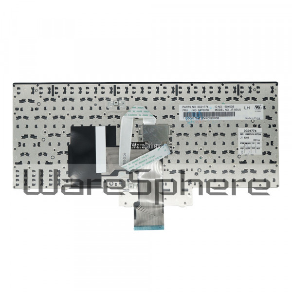 Keyboard for Lenovo ThinkPad X131E X140E US 04Y0379