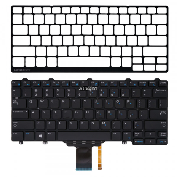Keyboard Bezel Trim Lattice For Dell Latitude E5270 XC9WF 0XC9WF Black