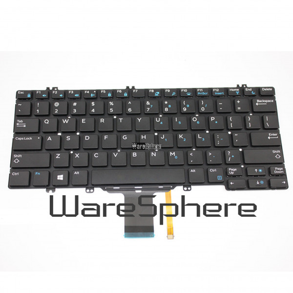 Backlit Keyboard For Dell Latitude 7389 E7389 7290 E7290 E7390 7390 ...