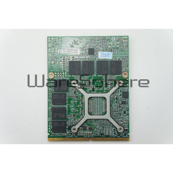 NEW NVIDIA GeForce GTX 480M 2GB GDDR5 N11E-GTX-A3 MXM 3.0 Graphics ...